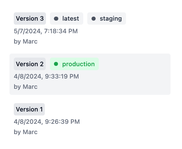 Prompt management REST API and deployment labels - Langfuse