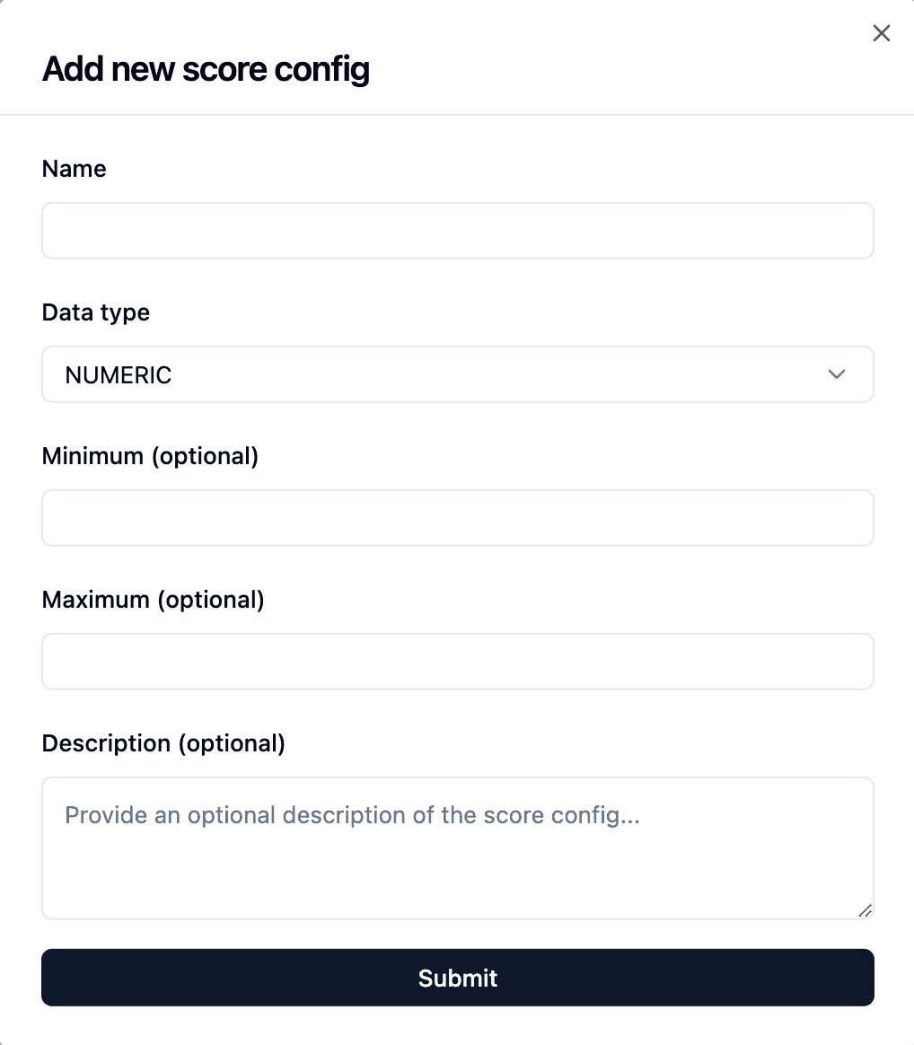 How to create and manage Score Configs in Langfuse? - Langfuse
