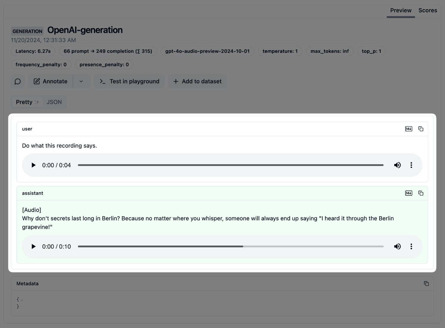 Multi-Modality & Attachments - Langfuse
