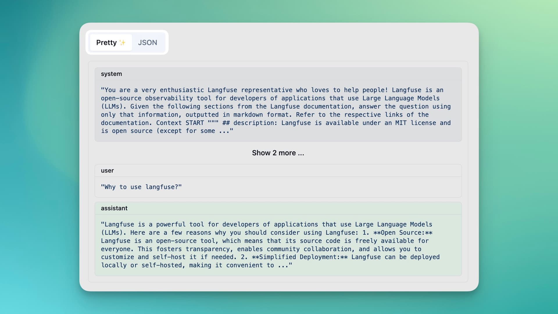 Changelog - Langfuse