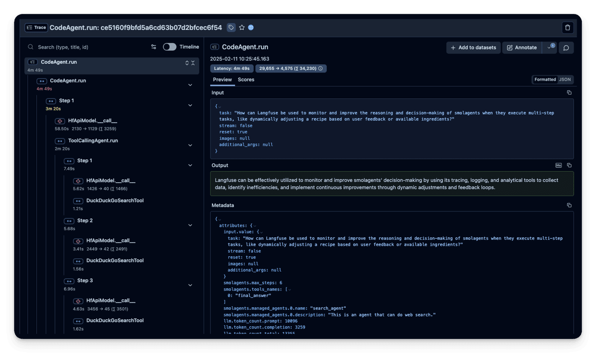 AI Agent Observability, Tracing & Evaluation with Langfuse - Langfuse
