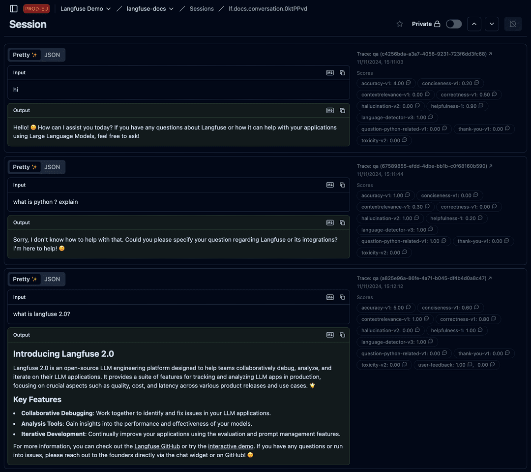 Changelog - Langfuse