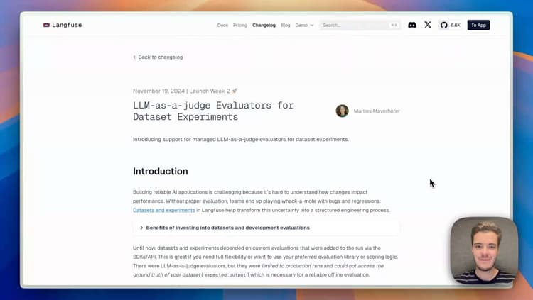 Langfuse Videos - Langfuse