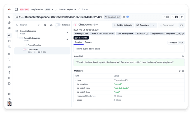 LangChain Tracing & Callbacks — Open Source Observability for LangChain ...