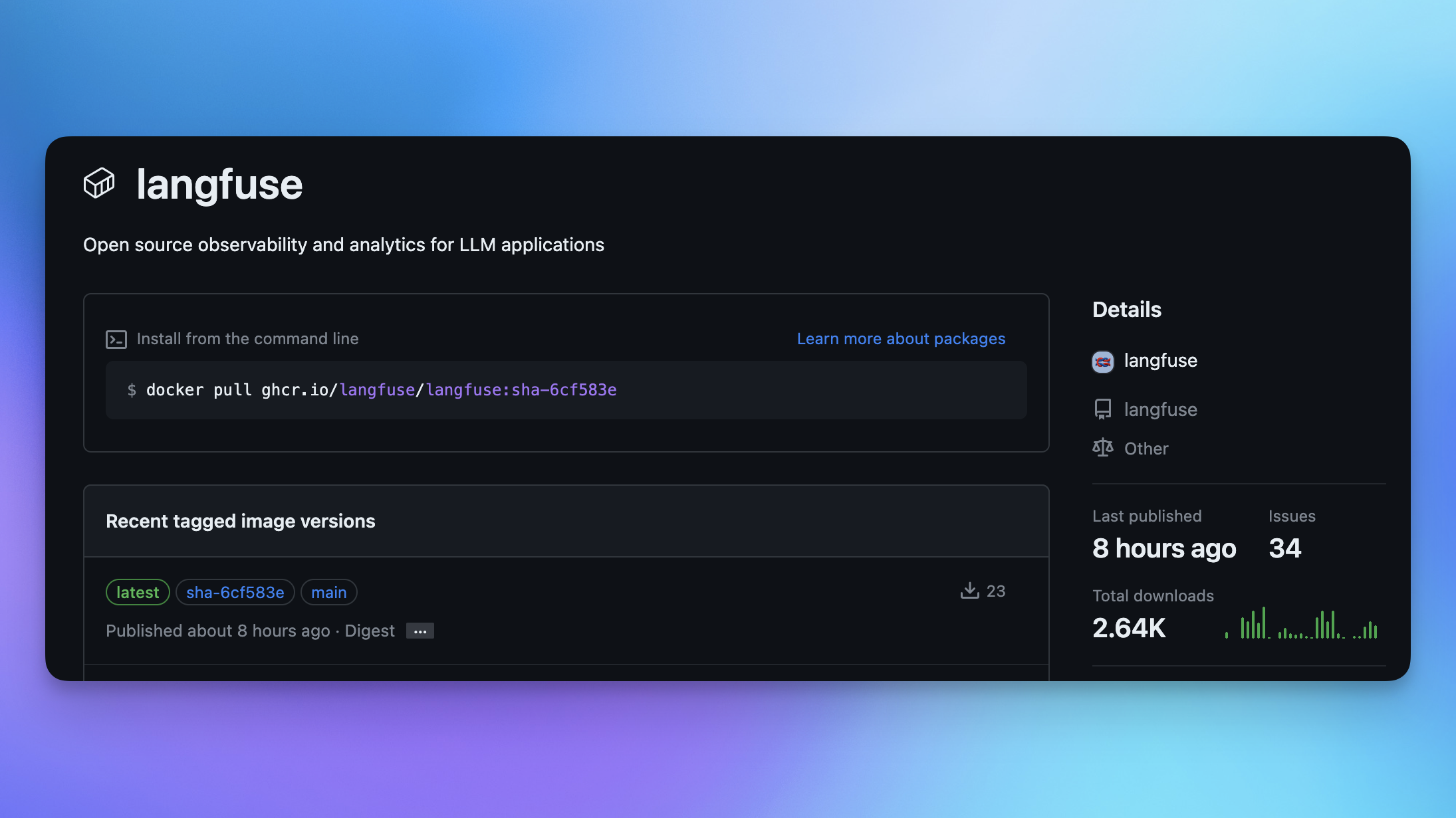 🐳 Prebuilt Docker images - Langfuse 🐳 Prebuilt Docker images - Langfuse