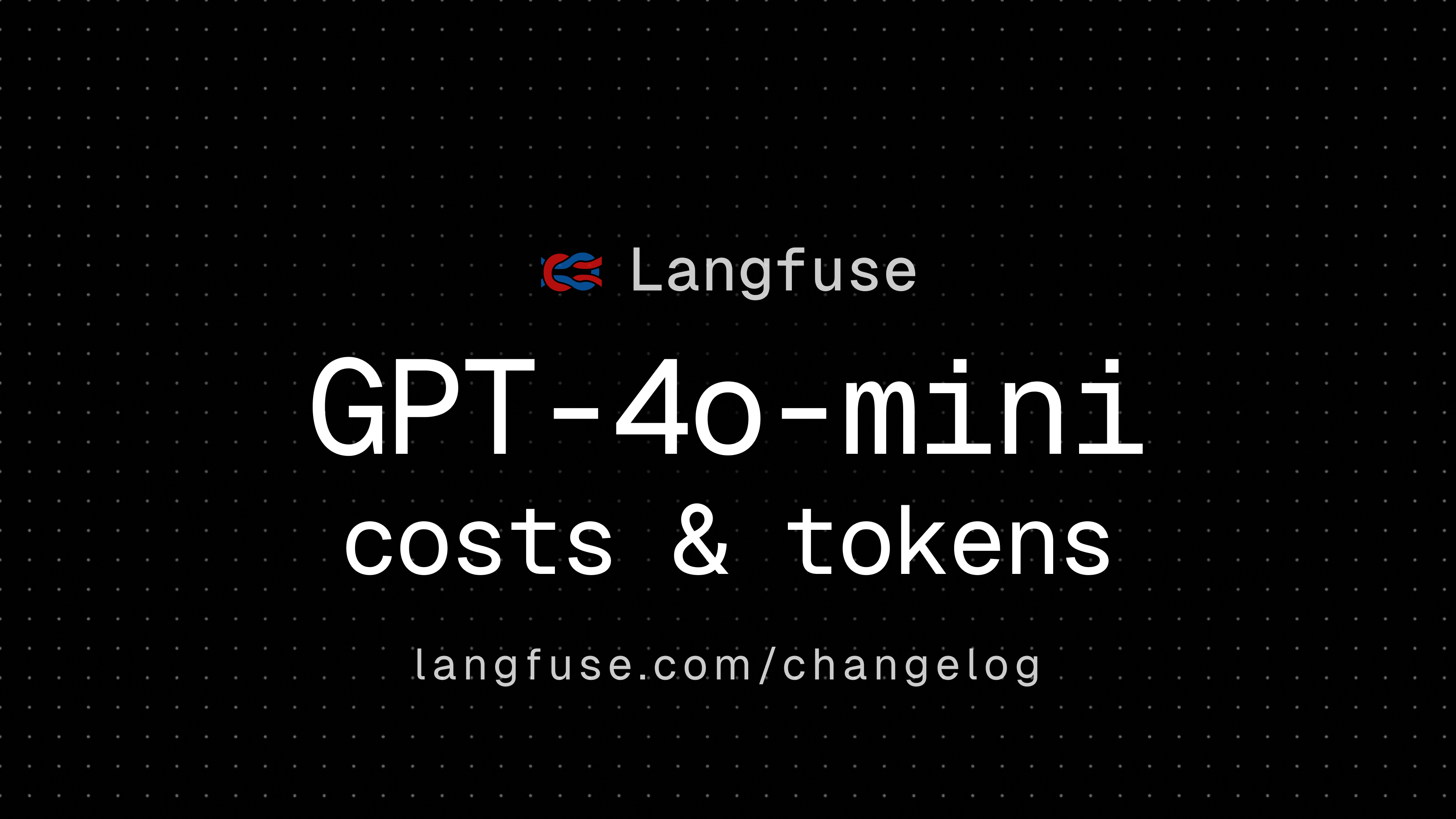 Token cost Tracking For GPT 4o Mini Langfuse