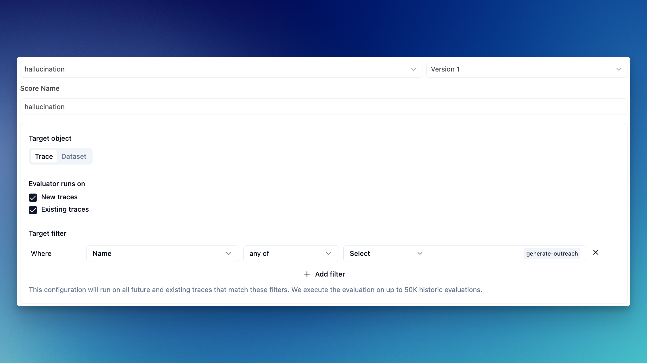 Execute LLM-as-a-judge evaluations on existing data - Langfuse